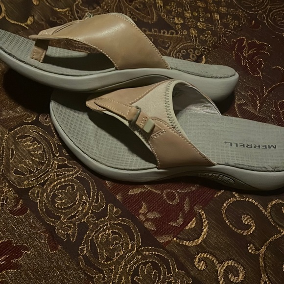 Merrell | Shoes | Merrell Leather And Neoprene Sandal | Poshmark
